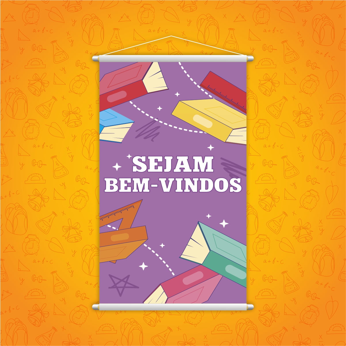 Sejam Bem Vindos Volta às Aulas Banner Roxo Escolar Pedagógico - Loja ... Sejam Bem Vindos Volta às Aulas Banner Roxo Escolar Pedagógico - Loja ...
