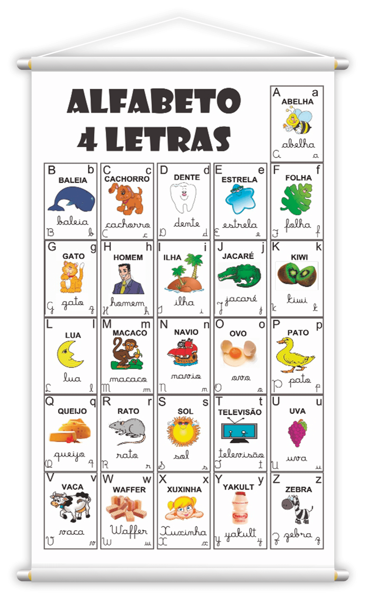 Silabário + Complexo + Alfabeto Kit 3 Banners - Loja PlimShop